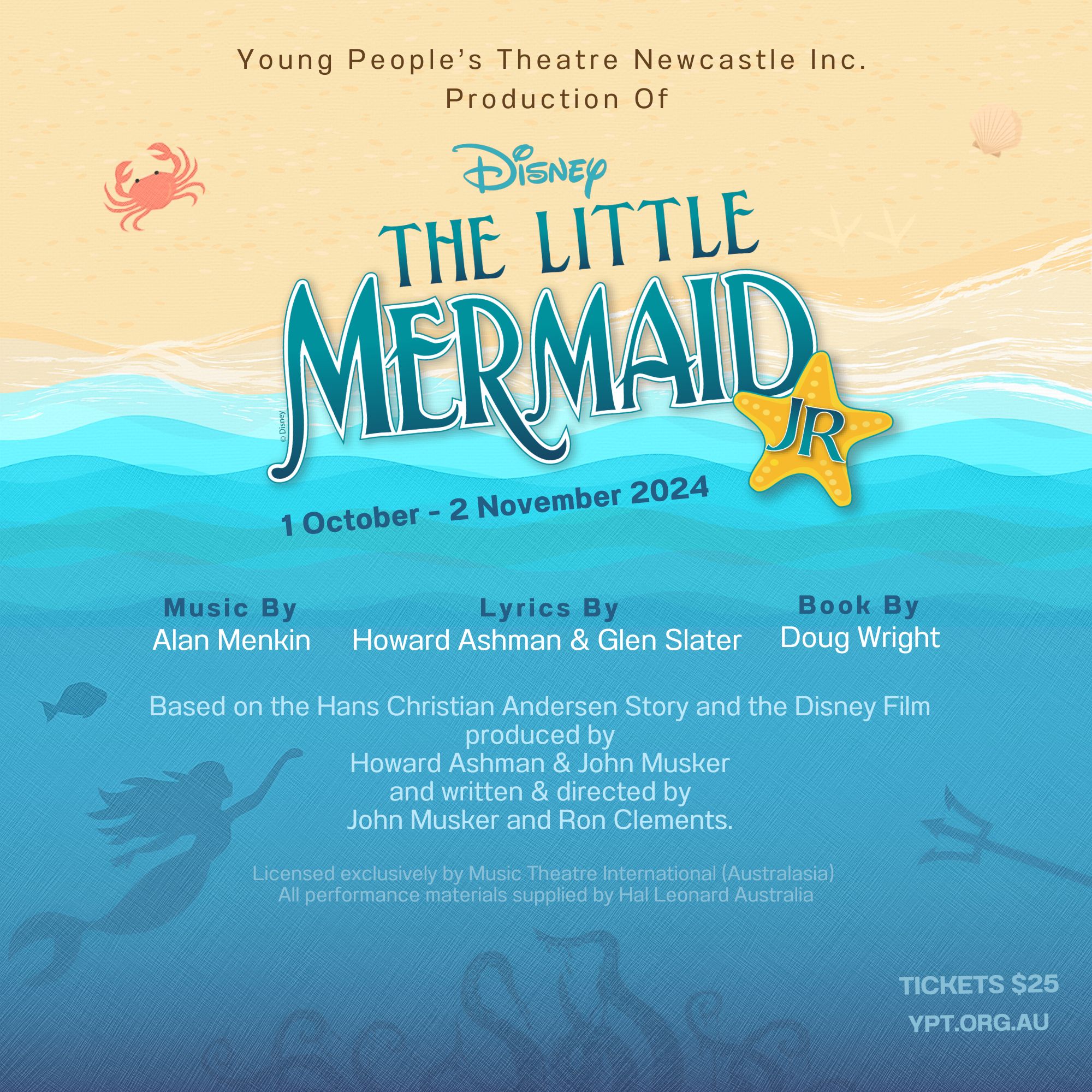 Disney's The Little Mermaid JR. presented by Young People's Theatre ...