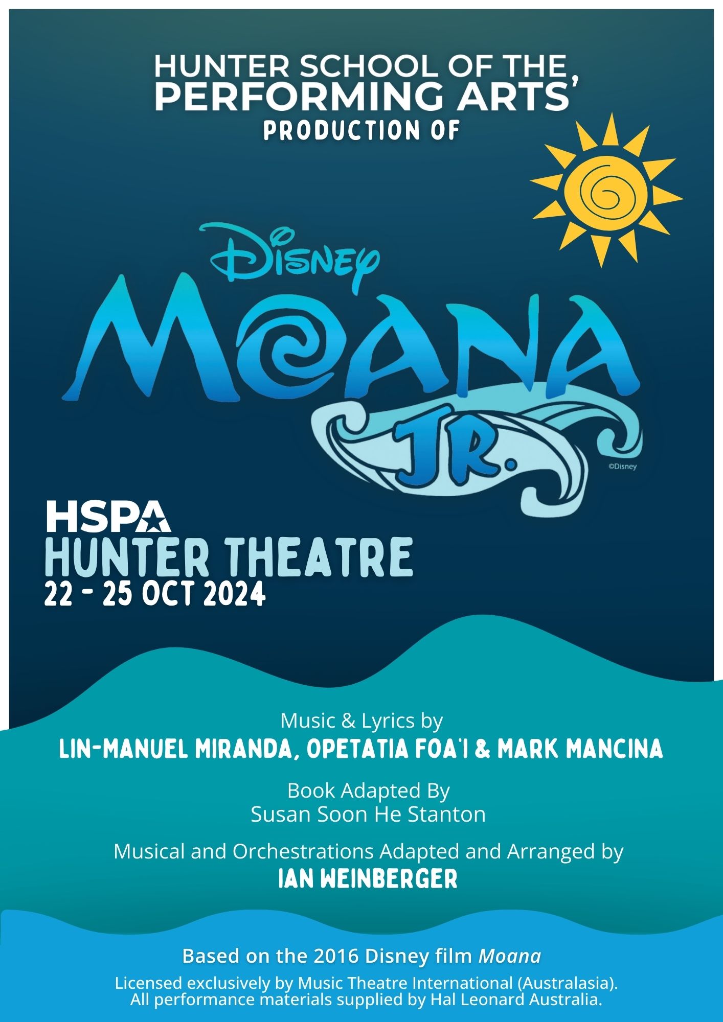 Disney's Moana Jr. presented by Hunter School of the Performing Arts ...